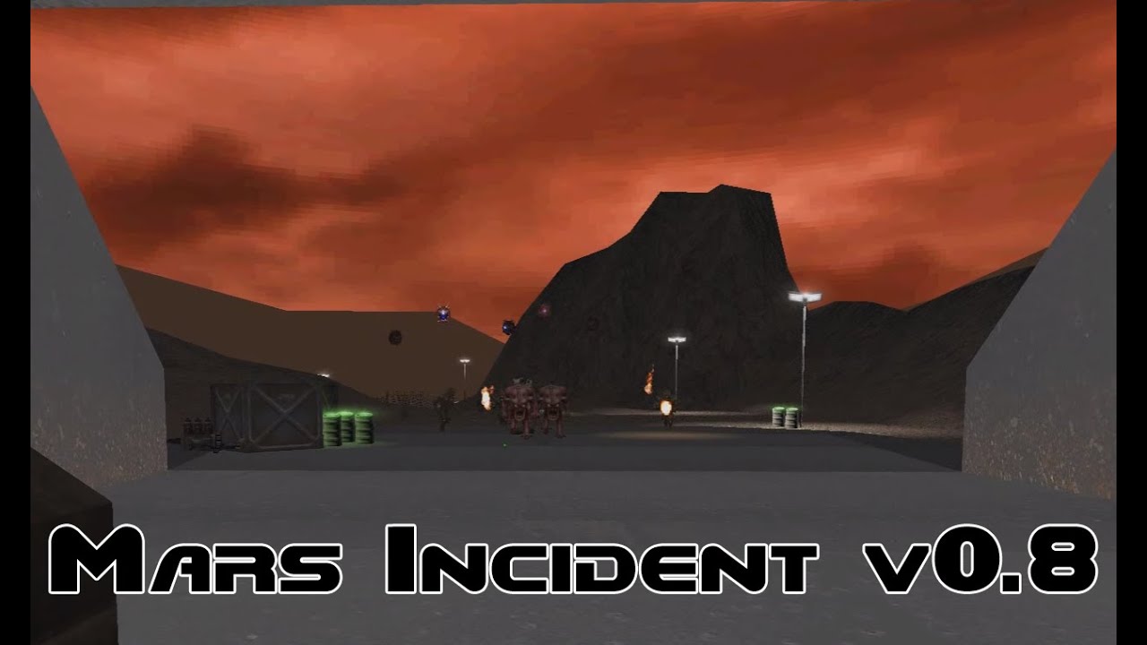 Mars Incident v0.8 (Doom WAD) - YouTube