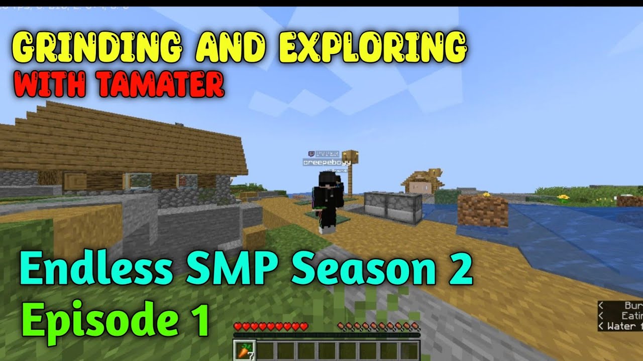Grinding with @tamatergaming | Endless SMP season 2 Episode 1 ...