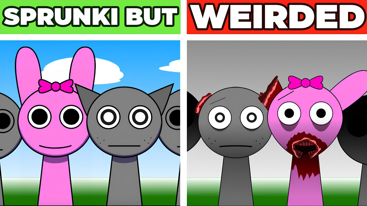 SPRUNKI BUT WEIRD NORMAL VS HORROR | SPRUNKI INCREDIBOX - YouTube