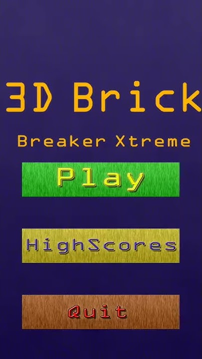 Unity - 3D Brick Breaker Demo - YouTube