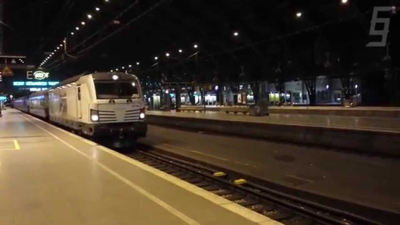 BR 247 Vectron DE / 23:11 Uhr / 08.11.14 - [Sonderzug SDZ 80329 ...