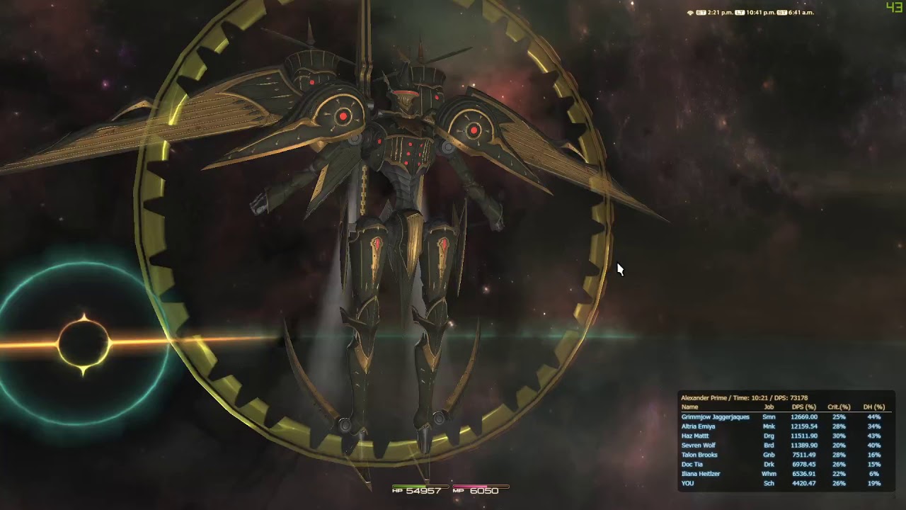 [FFXIV] Sch Pov. TEA Clear - YouTube