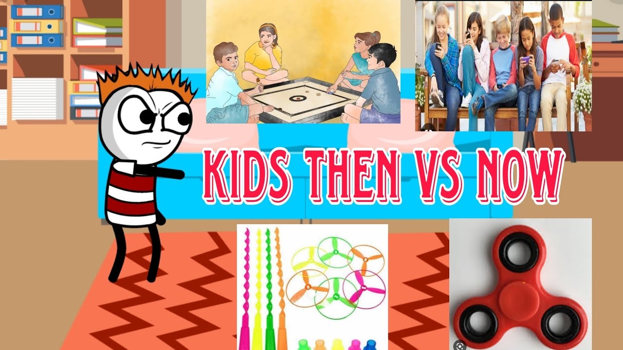 Kids then vs now||A short story - YouTube