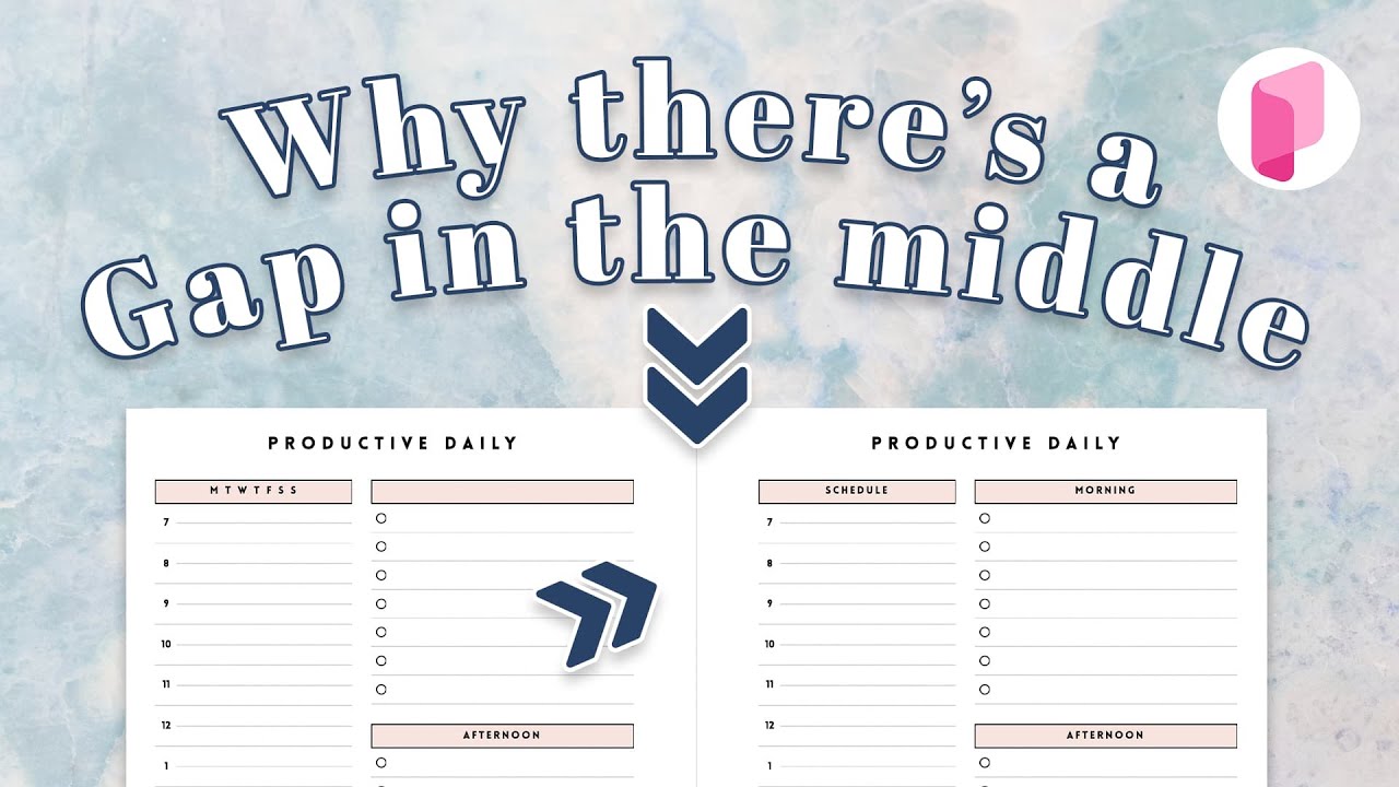 Why there's a Gap between Both Pages + How you can Remove it - YouTube