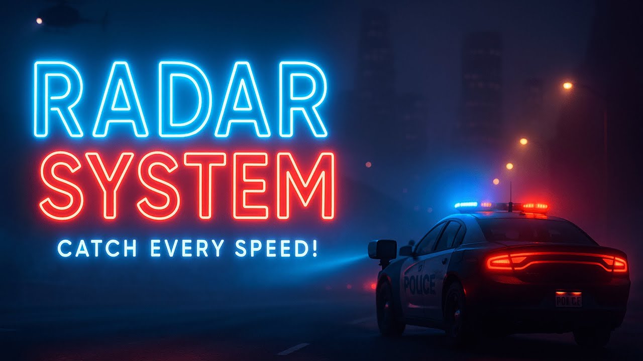 [STANDALONE] FIVEM ADVANCED RADAR SYSTEM | ZM ADVANCED RADAR SYSTEM - YouTube
