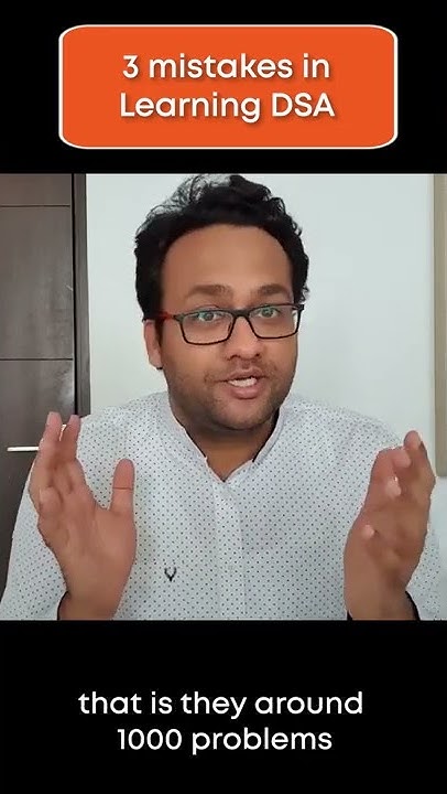 3 BASIC MISTAKES To AVOID While Learning Data Structures And Algorithms (DSA) |Coding Ninjas # ...