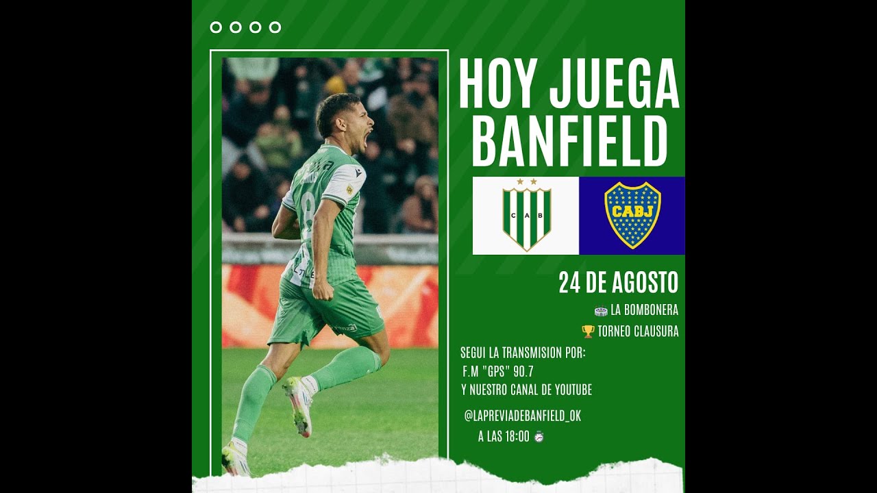 LA PREVIA DE BANFIELD 24-08-2025 - YouTube