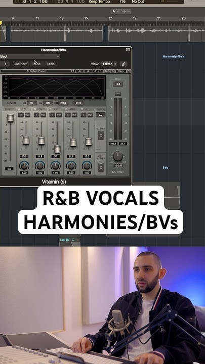 R&B vocals - harmonies and BVs #mixmastery #logicpro #mixingmastering #mixingandmastering #rnb ...