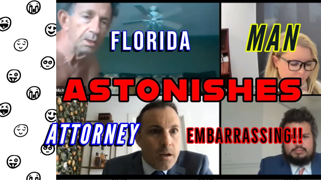 Shirtless Man Astonishes Attorney in a Zoom Court Room Hearing - YouTube