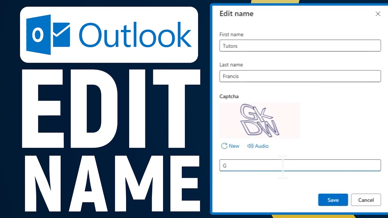 How To Edit Display Name On Microsoft Outlook Mail (2025) Easy Tutorial ...