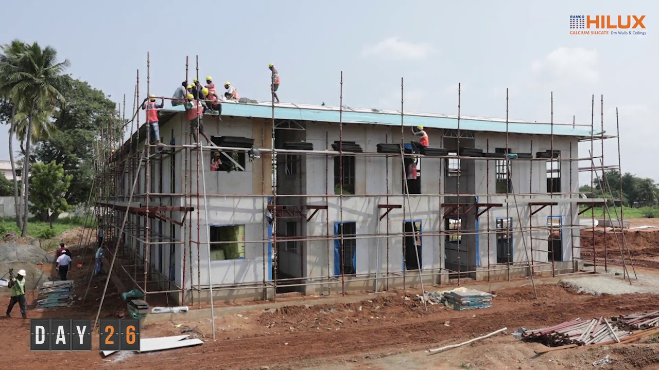 Speed Construction - Staff Quarters built in 60 days - YouTube