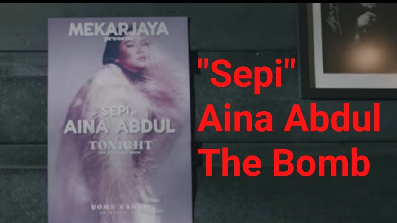 Sepi - Aina Abdul Official MV Reaction by Cikgu Enaz Irma - YouTube