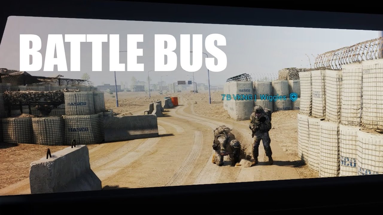 Peak battle bus assault... (Squad Gameplay) - YouTube