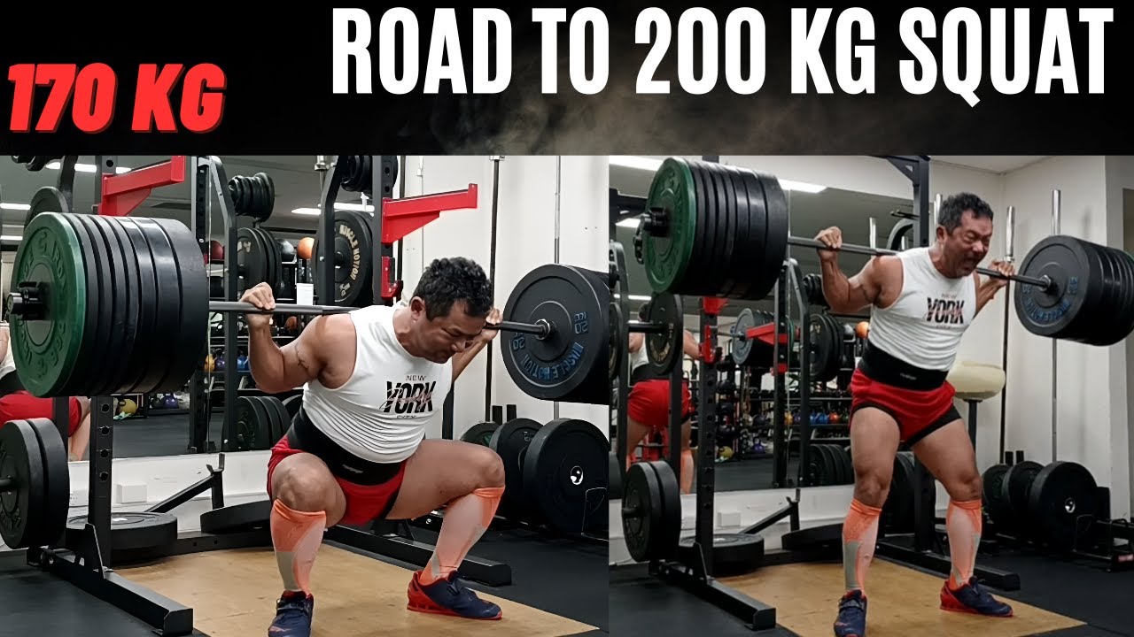 Join in on my road to 200 kg Squat #200kgSquat #StrengthJourney # ...
