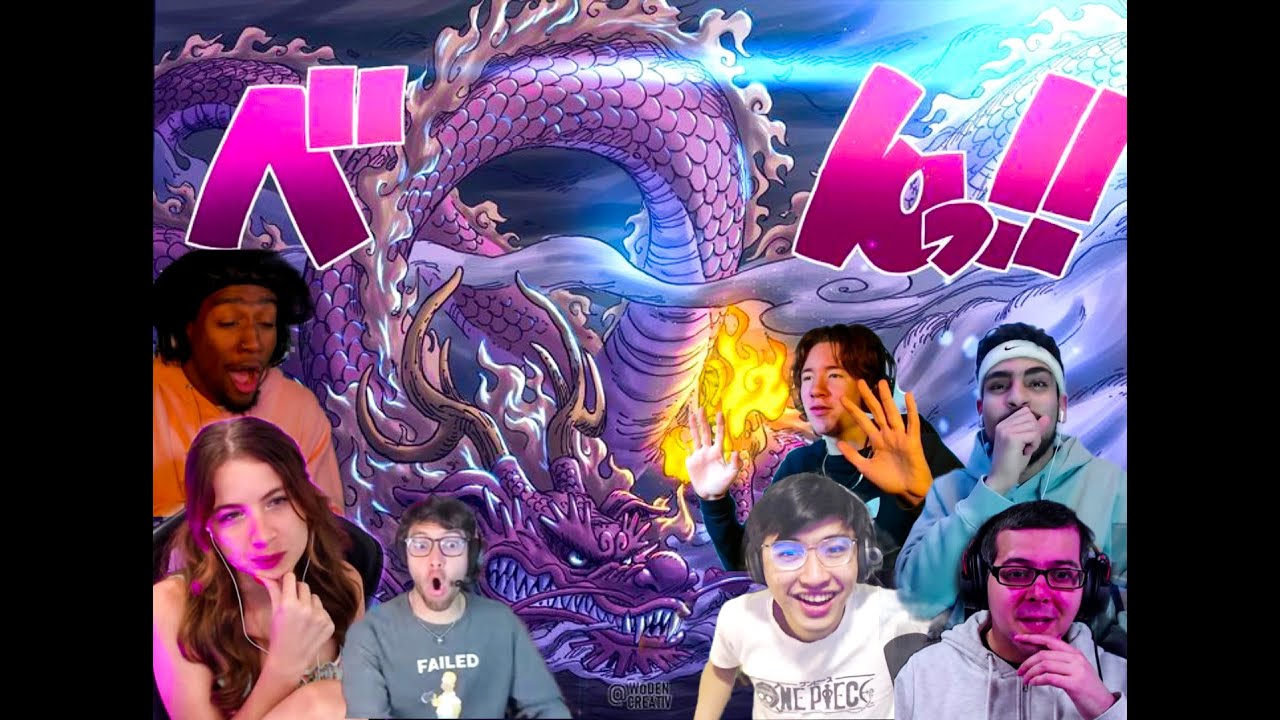 MOMONOSUKE BIG DRAGON FORM!!! II ONE PIECE 1047 REACTION MASHUP - YouTube
