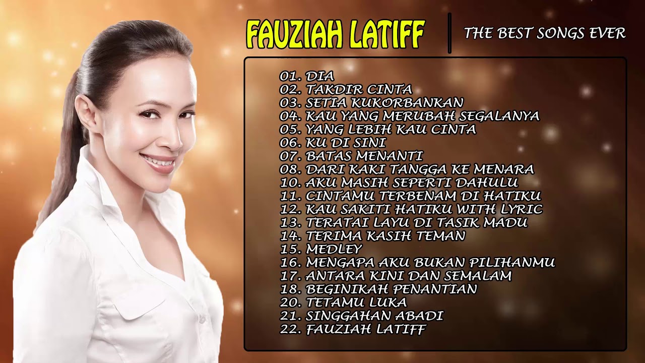 [Best Song] lagu-lagu terbaik dari Fauziah Latiff - YouTube