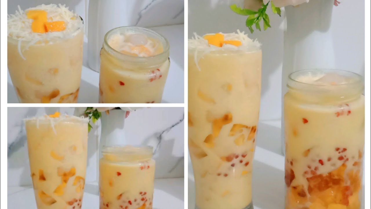 Minuman kekinian, mango sago cheese@raiseldonuts - YouTube