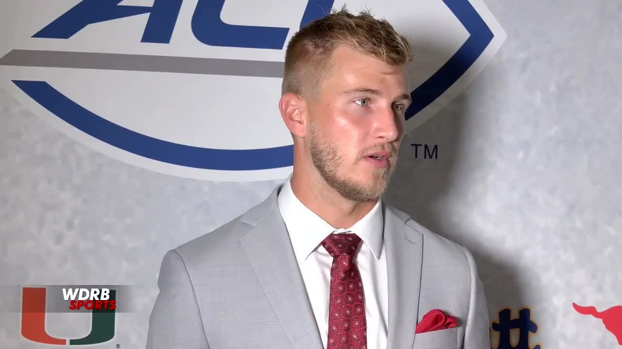 ACC Kickoff: Louisville QB Tyler Shough speaks to local media - YouTube