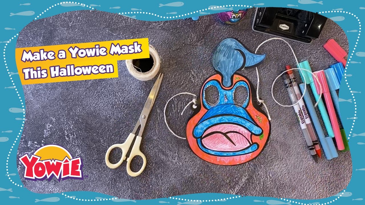 Make a Yowie Mask This Halloween - YouTube