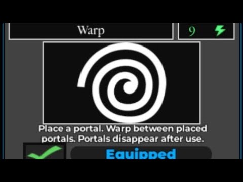 Warp Ability Showcase! - YouTube