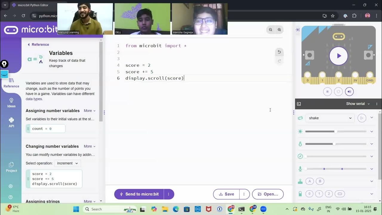 Session 6 Scratch & BBC microbit Course - YouTube