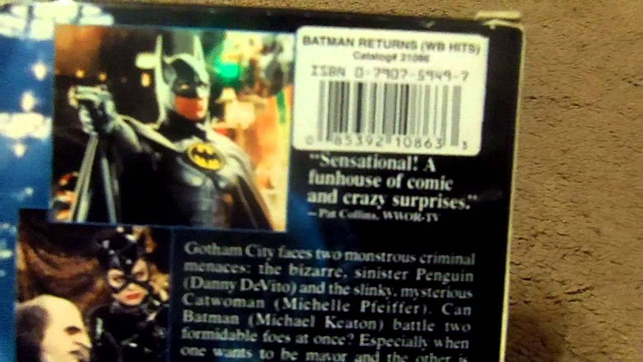 The Batman Legacy Collection VHS Review - YouTube