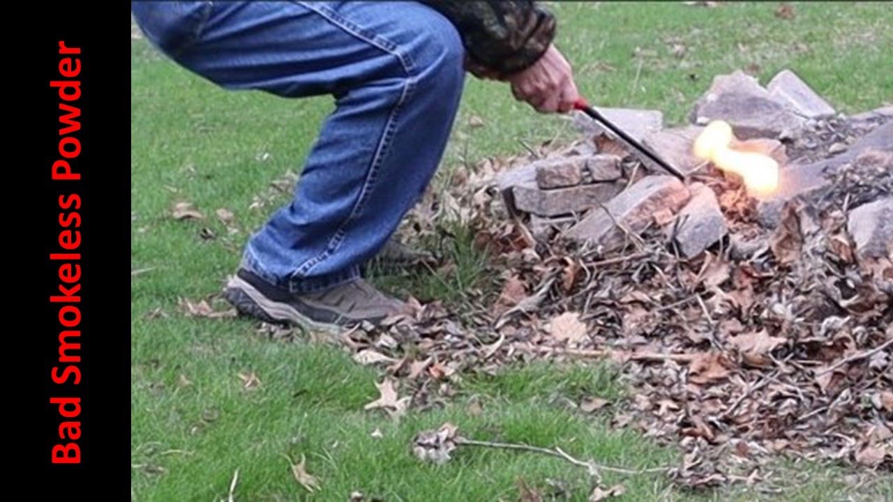 Bad Smokeless Powder - YouTube