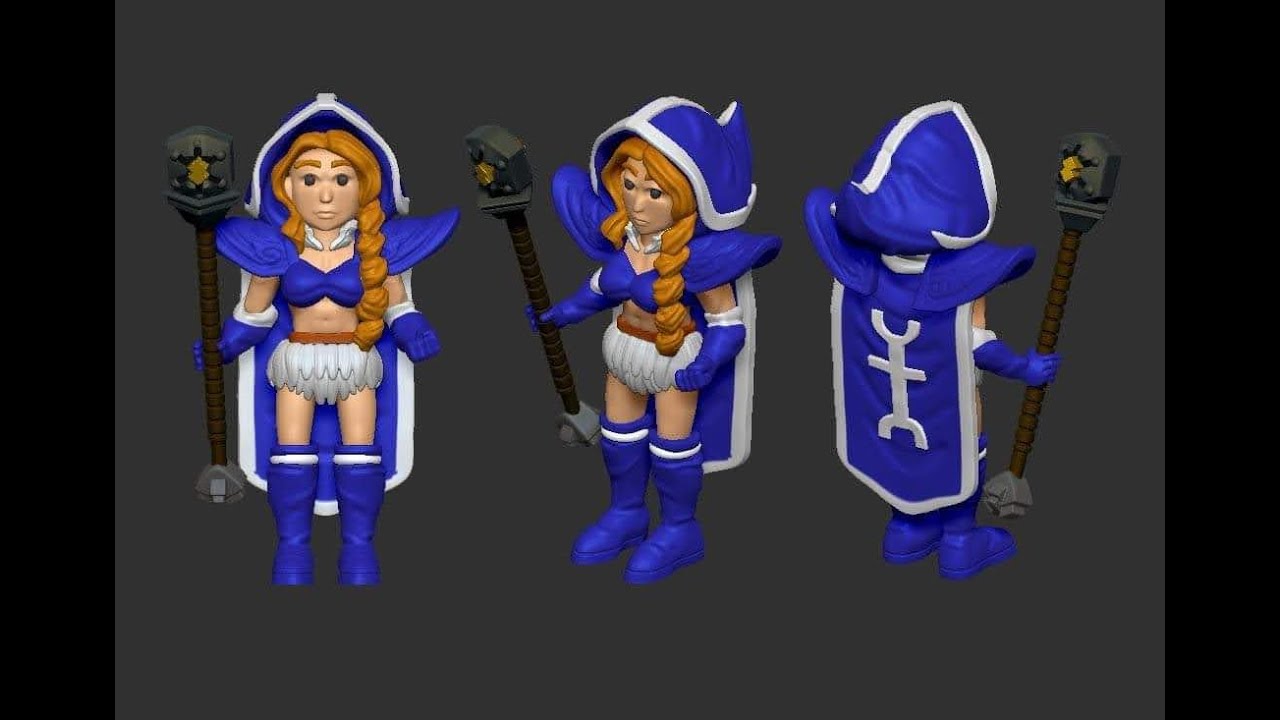 TIBIA - CRIANDO CHAR EM IMPRESSÃO 3D - YouTube