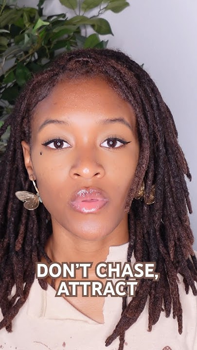 Don’t chase, attract!😊 #dontchase #attraction #love #betteryou #healing - YouTube