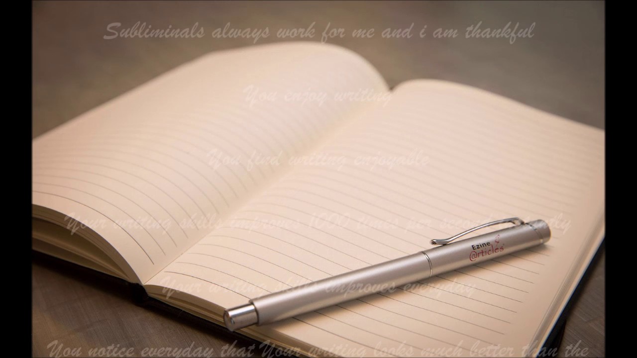 Enjoy Writing - YouTube