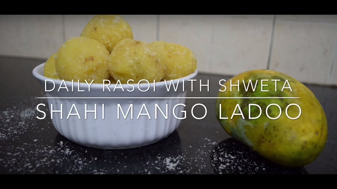 Shahi Mango Coconut Ladoo Recipe in Hindi | Diwali Special Sweet | शाही ...