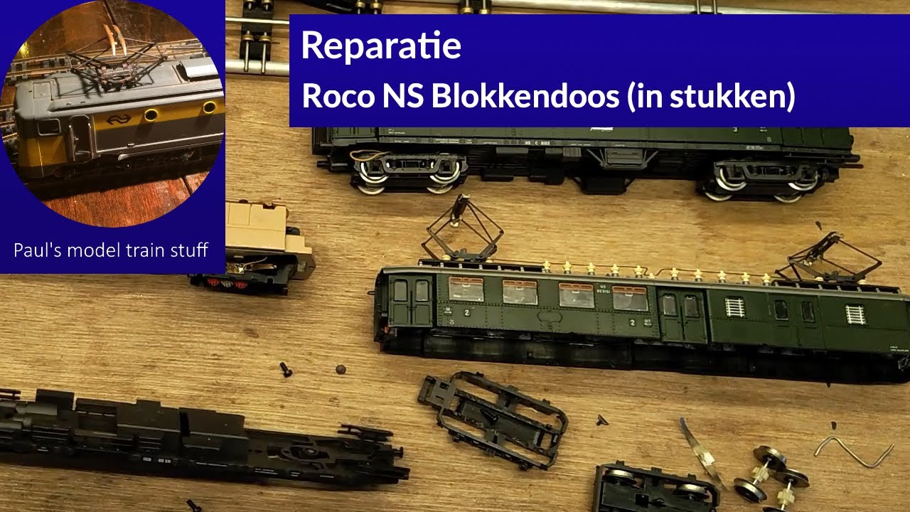 Roco NS Blokkendoos (in stukken) - YouTube