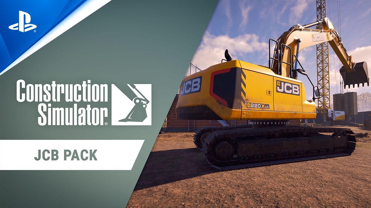 Construction Simulator - JCB Pack Release Trailer | PS5 & PS4 Games ...