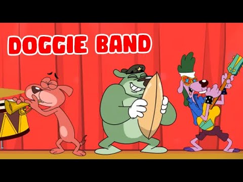 Rat A Tat - Funny Doggie Music Band - Funny Animated Cartoon Shows For Kids Chotoonz TV
