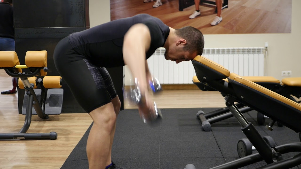 Rear Delt Raise DB - YouTube