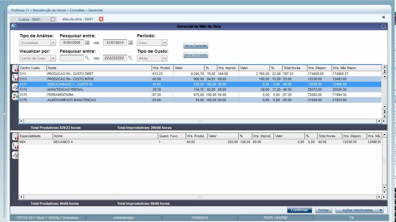 Software para Manutenção de Ativos integrado ao ERP Protheus da TOTVS ...