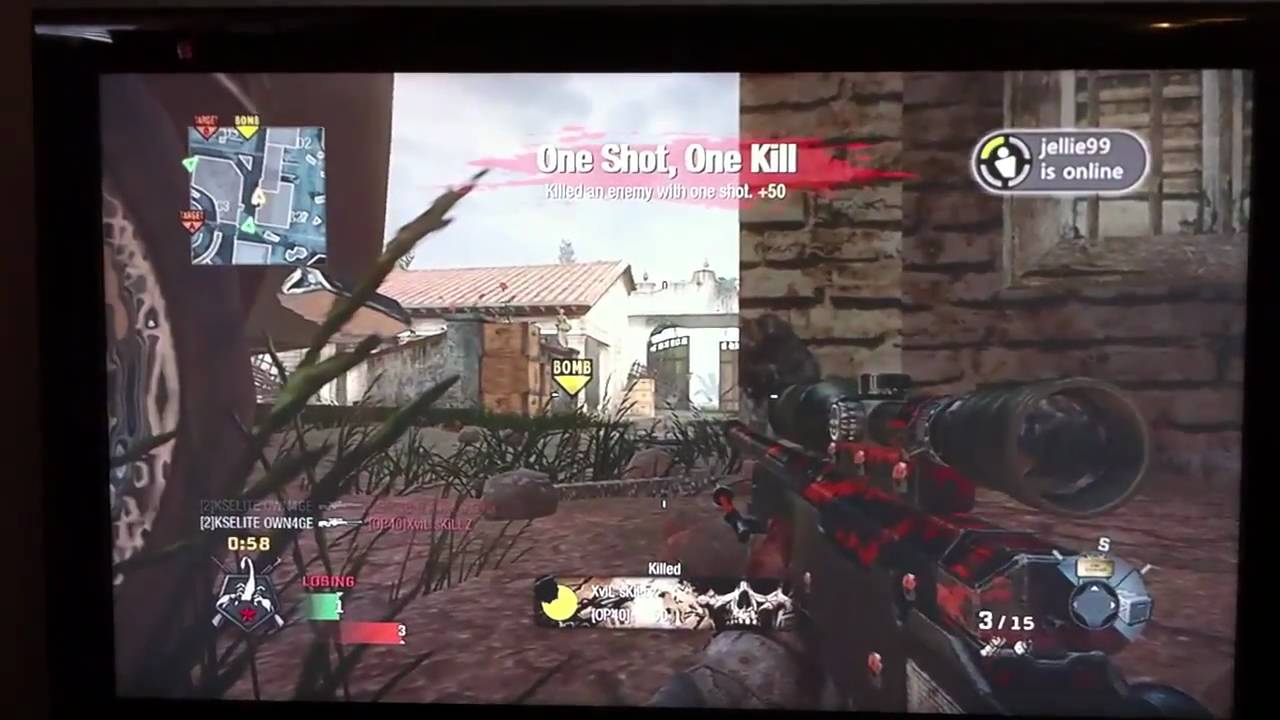 COD: Black ops - Deathmachine on SnD using L96A1 - YouTube