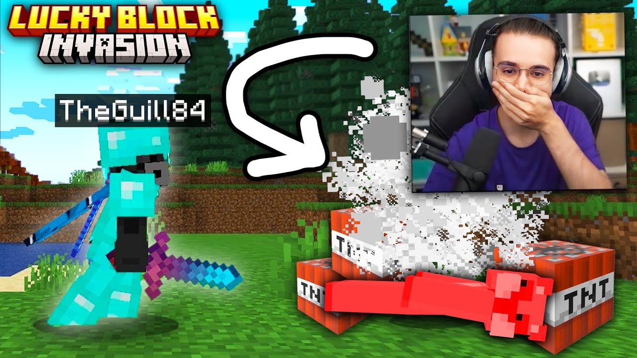 Mon PLUS GROS FAIL sur Lucky Block Invasion.. #7 - YouTube