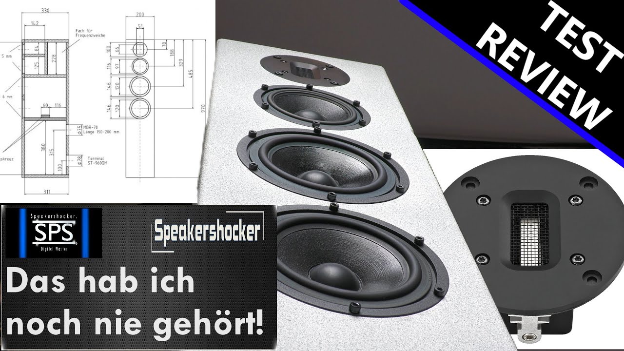 Selbstbau Lausprecher Test | Soundcheck Wie klingt der Monacor DIVA ...