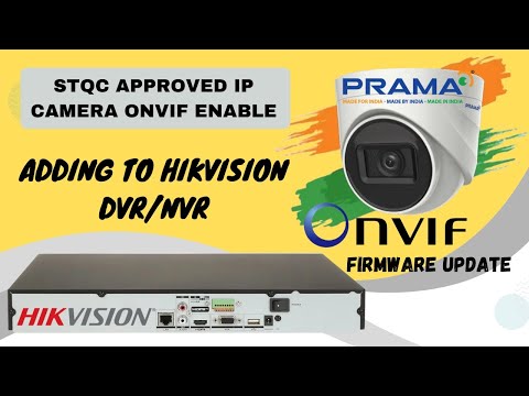 Prama IP Camera (STQC) ONVIF Setup with Hikvision NVR/DVR | Full Step-by-Step Guide
