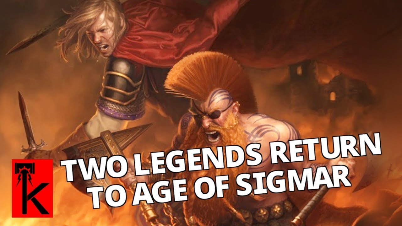 GOTREK AND FELIX RETURN! Realmslayer Novel: Warhammer Age of Sigmar ...