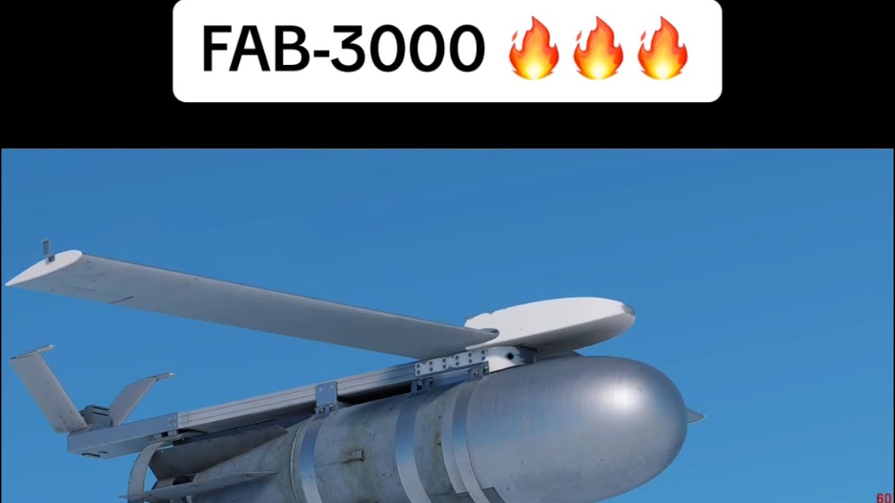 Warthunder the big boom FAB-3000 on the Su-34 - YouTube