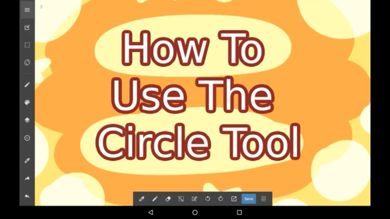 How To Use The Circle Tool - Medibang Paint Tutorial - YouTube
