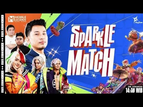 🔴 LIVE | ALLSTAR SPARKLE MATCH | MLBB KOL VS MLBB COMMUNITY : LoliRock ...
