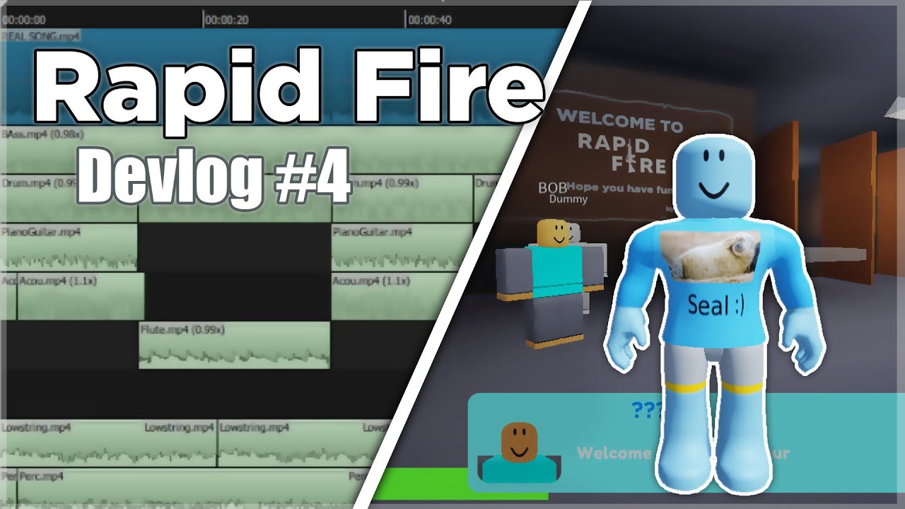 I MADE A SONG.. | Rapid Fire Devlog #4 - YouTube