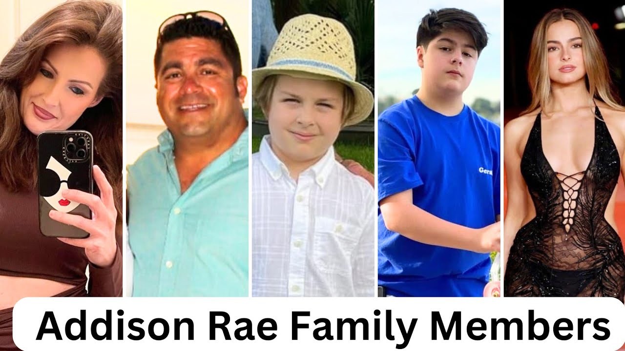 Addison Rae Family Members Real Name And Ages 2024 - YouTube
