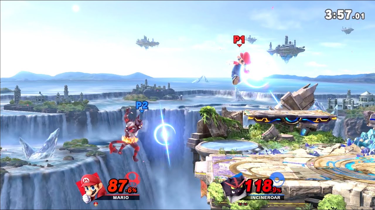 crazy mario forward aerial - YouTube