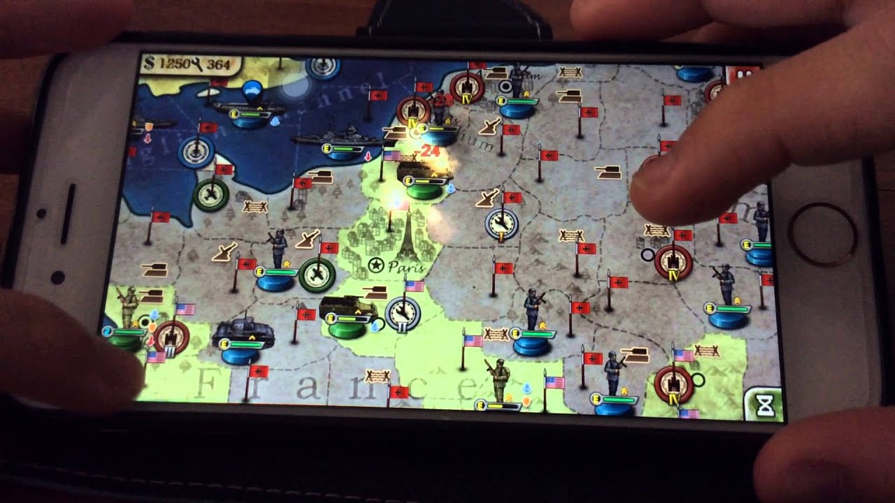 World Conqueror 2 Conquer Europe 1943 America part 9 - YouTube