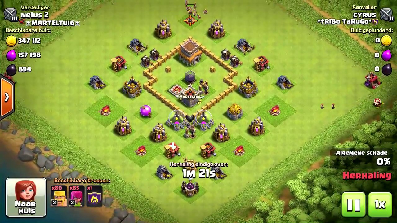 Clash of Clans - Bad Ass Base - YouTube
