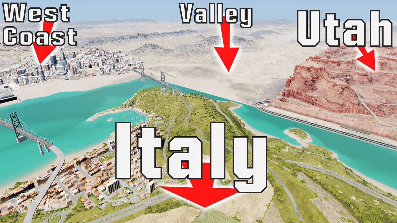 This guy put Multiple Maps Together!! - YouTube